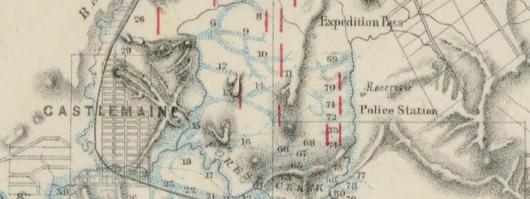 Castlemaine gold maps - Historical Gold Maps