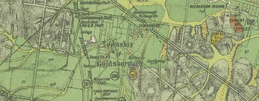 Goldsborough gold maps - Historical Gold Maps