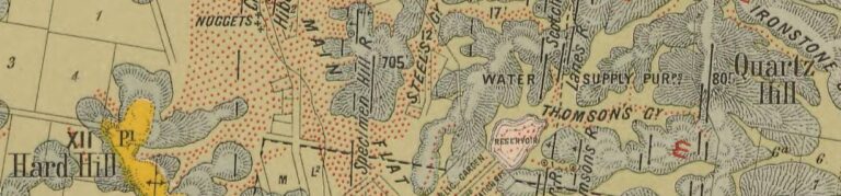 Wedderburn gold maps - Historical Gold Maps