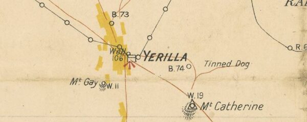 Yerilla gold maps - Historical Gold Maps