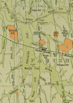 Castlemaine / Chewton Historical Gold Map - Historical Gold Maps