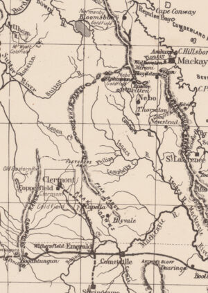 Queensland Historical Gold Map - Historical Gold Maps