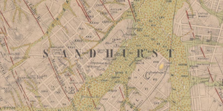 Bendigo gold maps - Historical Gold Maps