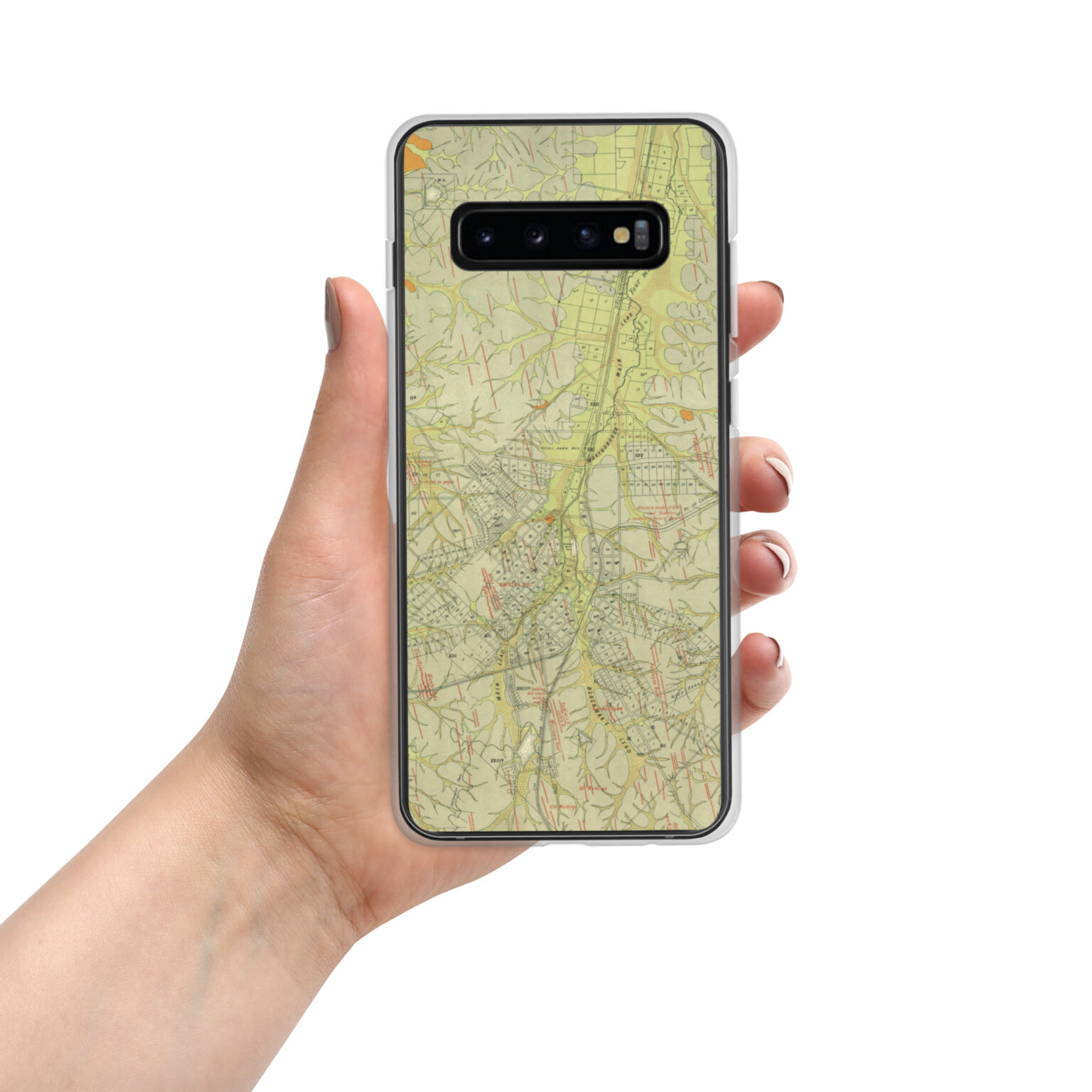 Maryborough Historical Goldfields Map – Samsung Phone Case - Historical ...