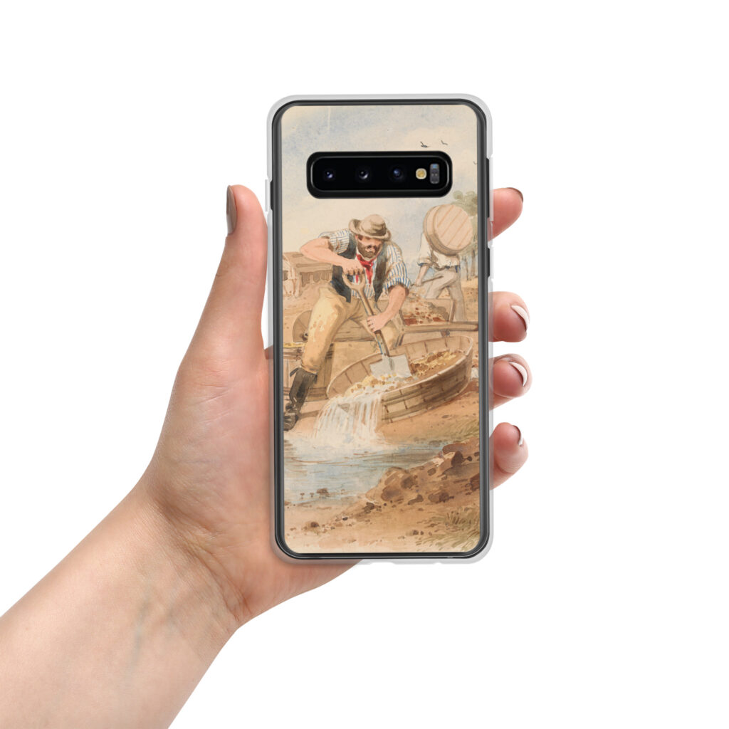 Gold Puddling – Samsung Phone Case - Historical Gold Maps