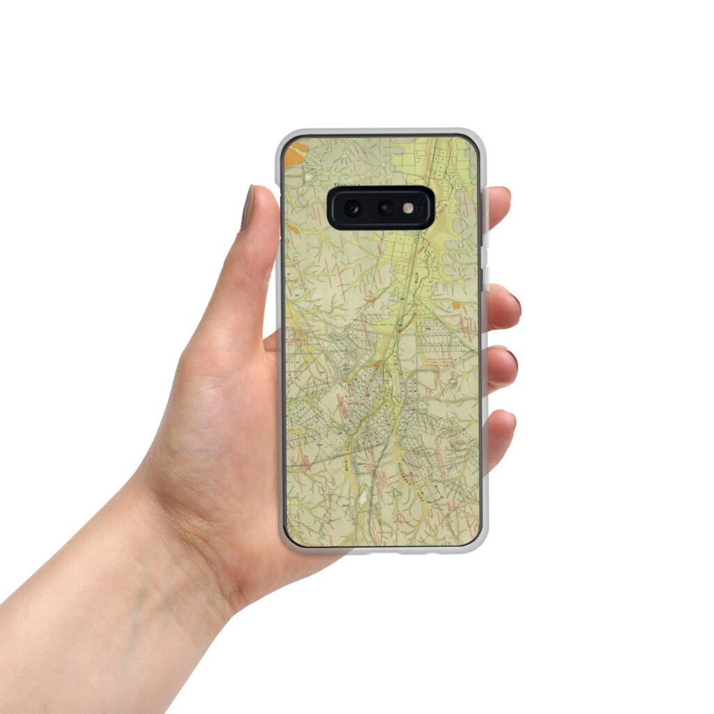 Maryborough Historical Goldfields Map – Samsung Phone Case - Historical ...