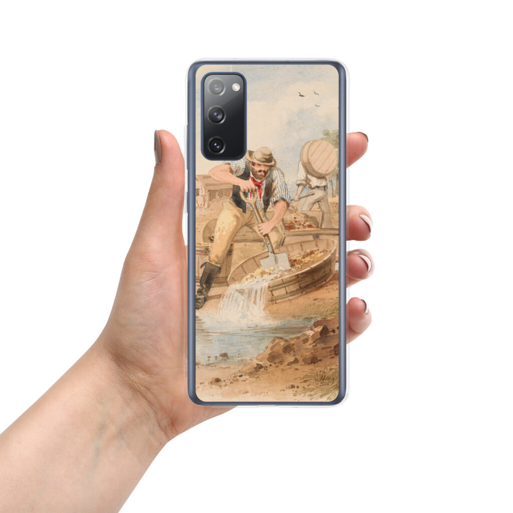 Gold Puddling – Samsung Phone Case - Historical Gold Maps
