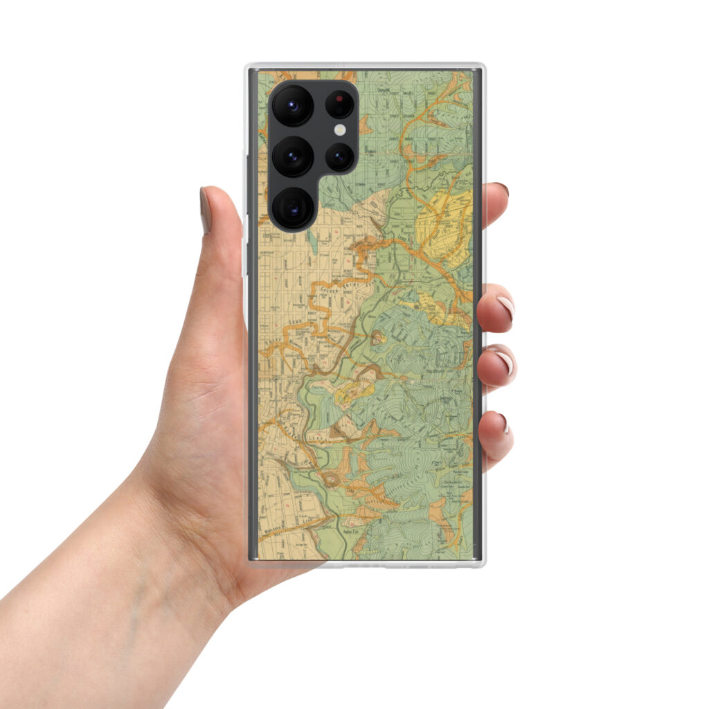 Ballarat Historical Goldfields Map – Samsung Phone Case - Historical ...