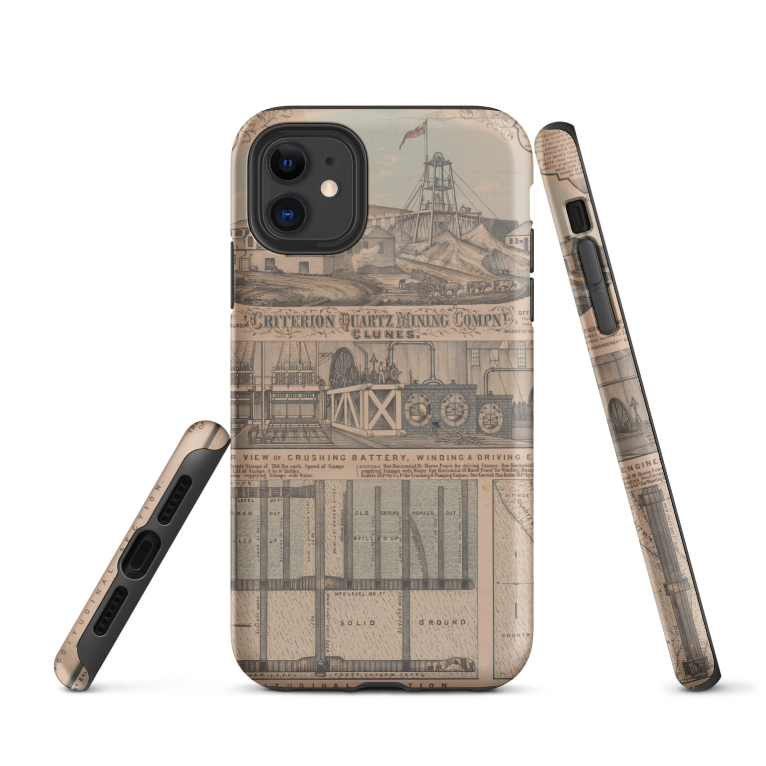 Criterion Quartz Mining Company, Clunes – Tough iPhone Case ...
