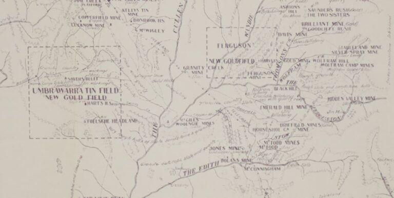 Historical gold maps of the Northern Territory Goldfields - Historical ...
